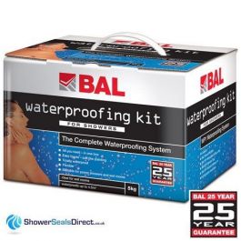 BAL Tanking Kit, Waterproofing Shower Kit, WP1, Tanking a Wall, Bathroom