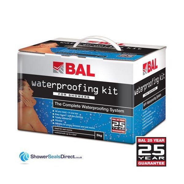 BAL Tanking Kit, Waterproofing Shower Kit, WP1, Tanking a Wall, Bathroom